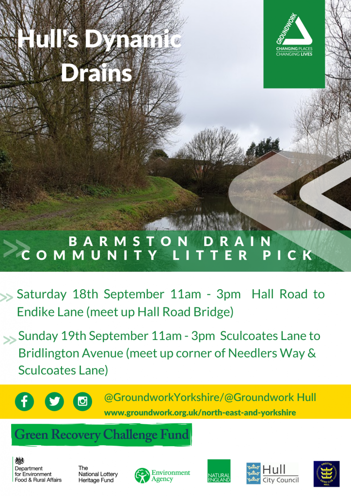 Barmston Drain Community Litter Pick | Kingston Kayak Club Hull East ...